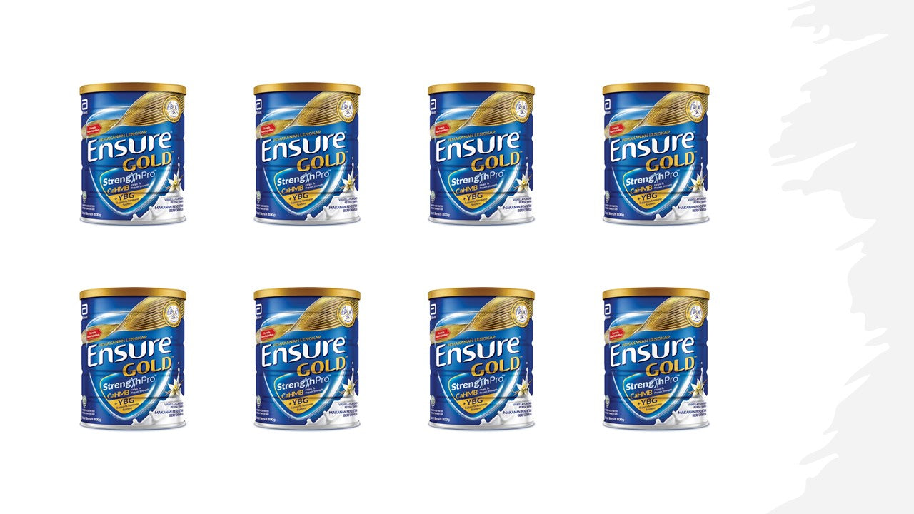 8 Cans x Abbott Ensure Gold (Improved Formula) – sportshorizon.com