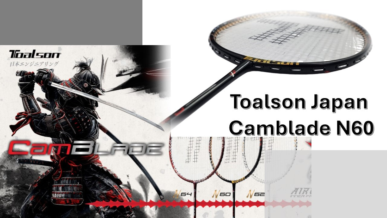 Toalson Camblade N60 Badminton Racket – sportshorizon.com